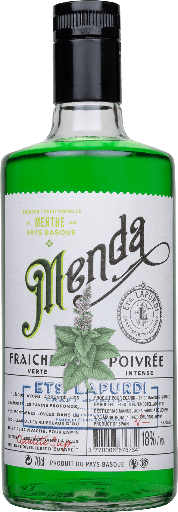 Menda - Ets Lapurdi liqueurs et spiritueux Menda - Ets Lapurdi liqueurs et spiritueux