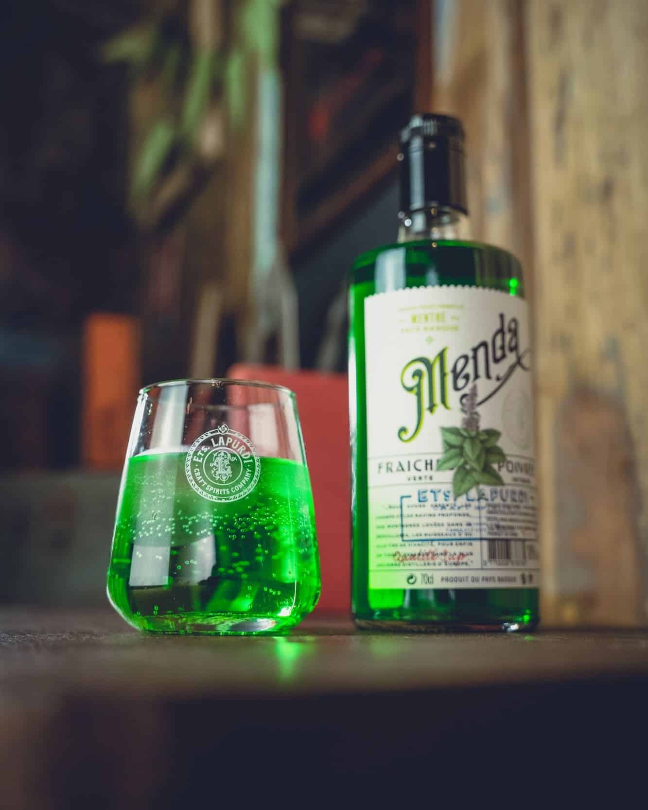 Cocktail MENDA BERDEA - Ets Lapurdi Spiritueux